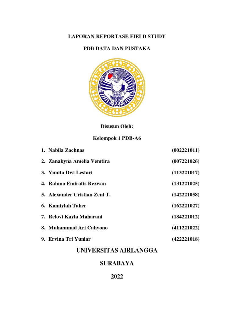 Laporan Reportase Field Study | PDF | Seni