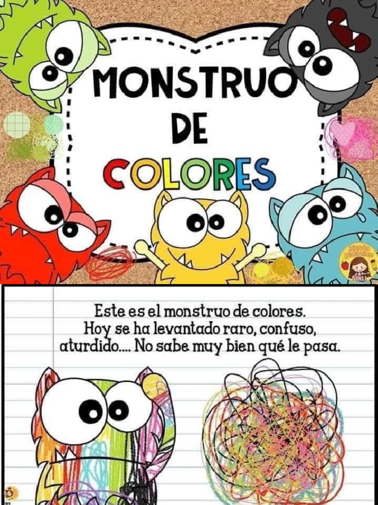 Monstruo Colores Cuento | PDF