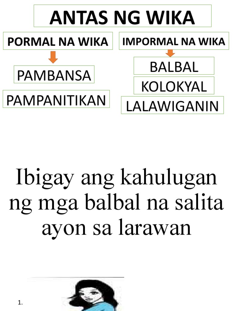 Antas NG Wika Powerpoint | PDF