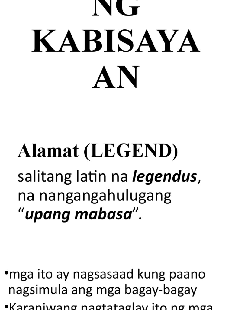 Alamat NG Kabisayaan | PDF