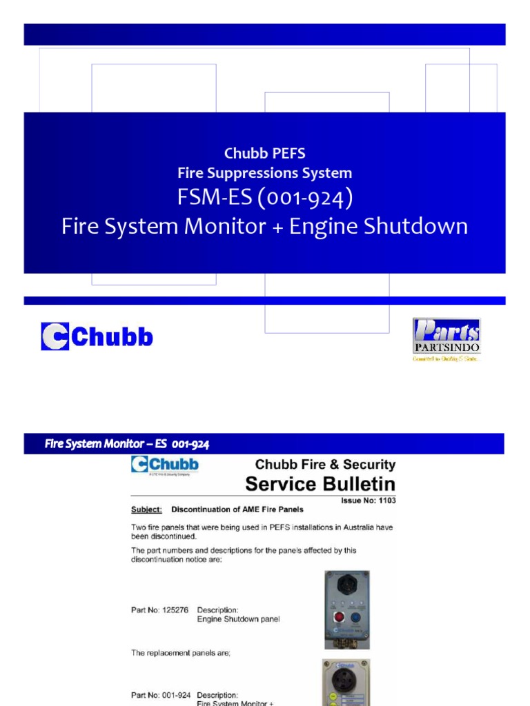 FSM-ES (001-924) Fire System Monitor + Engine Shutdown | PDF | Electronics | Electrical Equipment