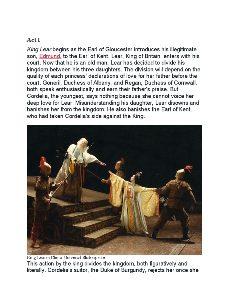 King Lear Second References | PDF | King Lear | Shakespearean Tragedies