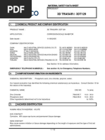 Nalco - 1800 - Corrosion Inhibitor | PDF | Dangerous Goods | Waste