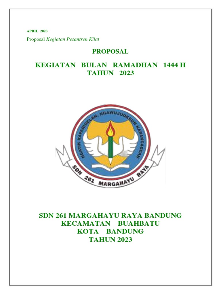 Program Sanlat 2023 | PDF | Perjalanan