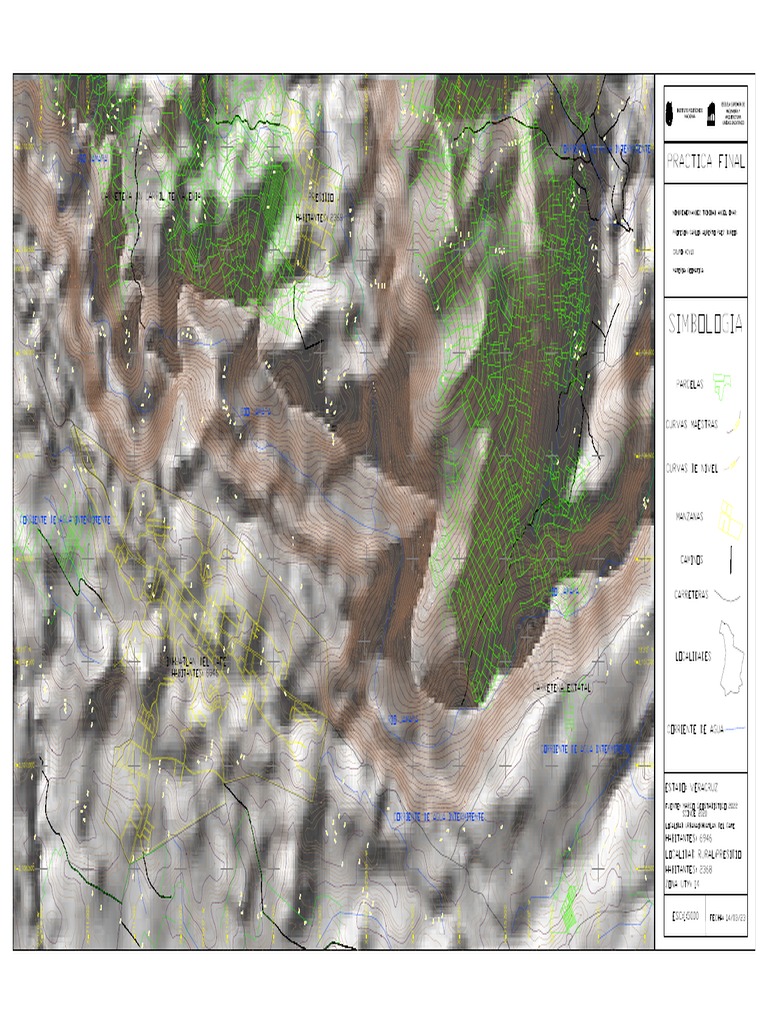 Practica Final Geomatica ESIA-ZAC | PDF