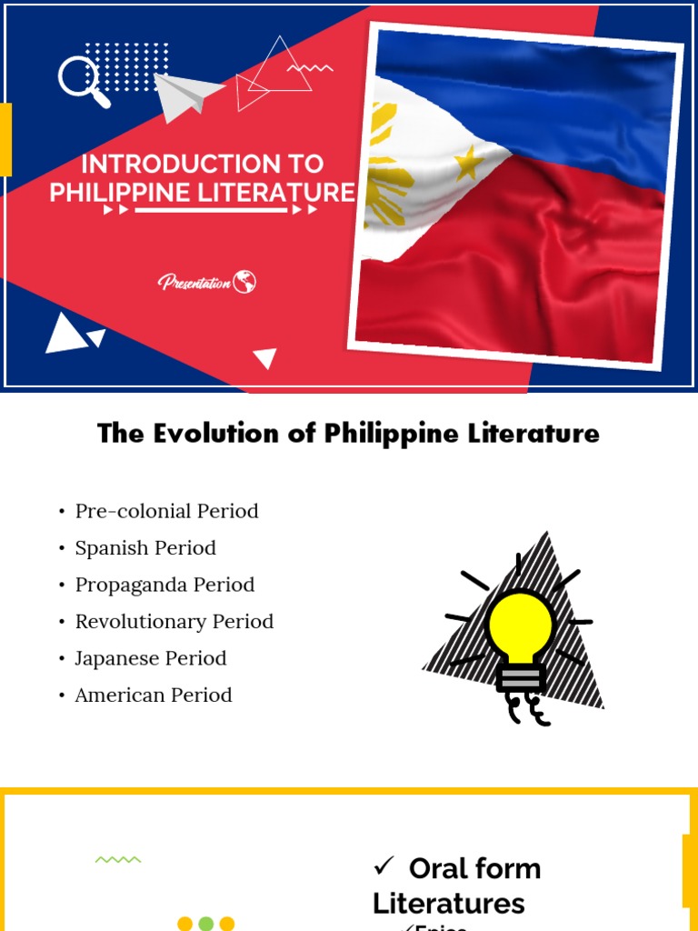 Introduction To Philippine Literature PDF | PDF | Philippines Introduction To Philippine Literature PDF | PDF | Philippines