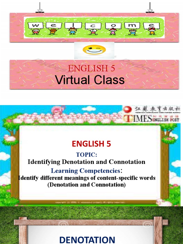 _denotation and Connotation | PDF