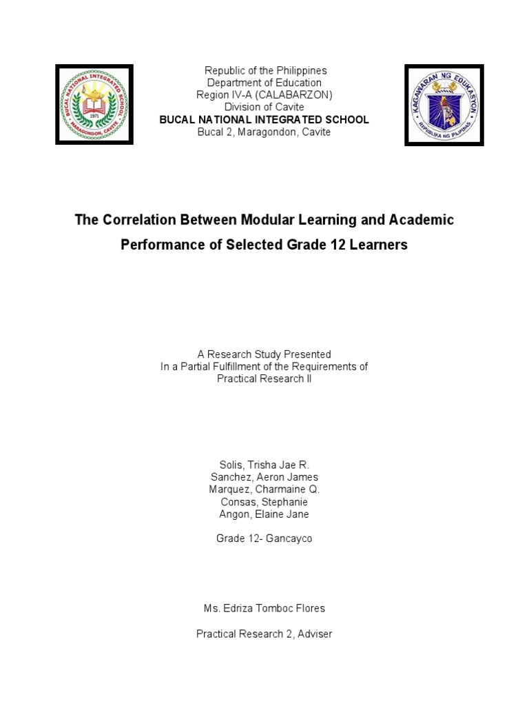 Final Paper Group 8 Gancayco | Download Free PDF | Learning | Teachers