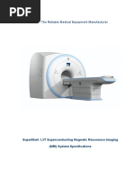 Product Specifications Signa Hero (Mri 3.0tesla) Premium Edition ...