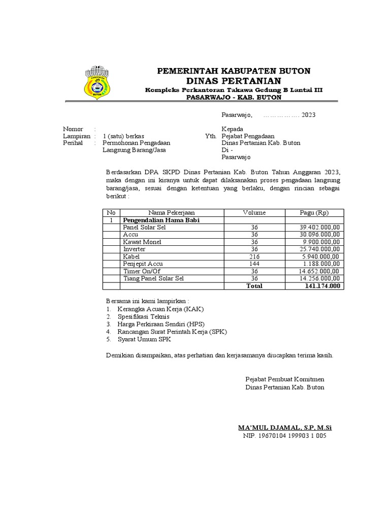 Kak Pengendali Hama Babi 2023 | PDF