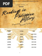 Ge 2 Readings in Philippine History Module | PDF | Foreign Language Studies | History