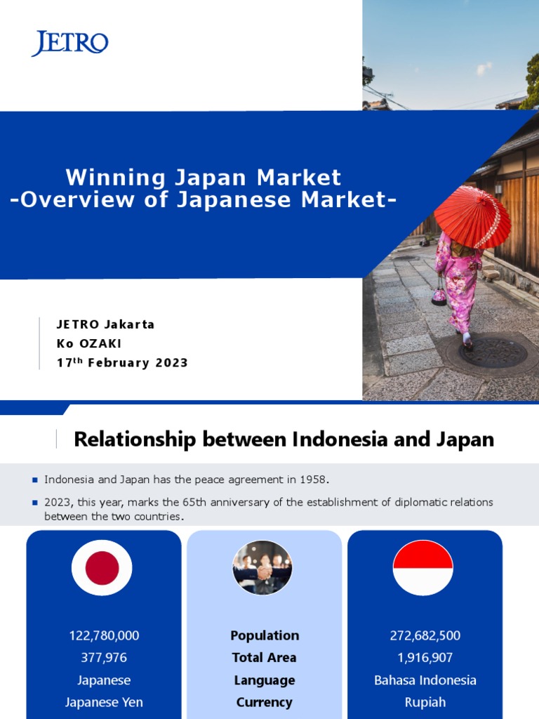 Winning Japan Market - JETRO | PDF | Exports | Information