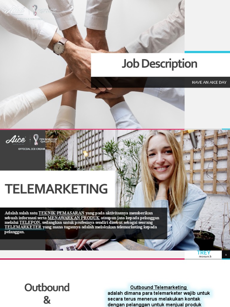 Job Description Telemarketing | PDF