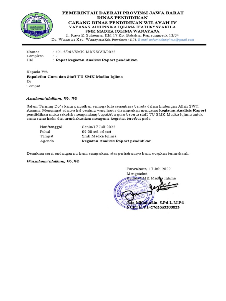 Analisis Rapor Pendidikan | PDF