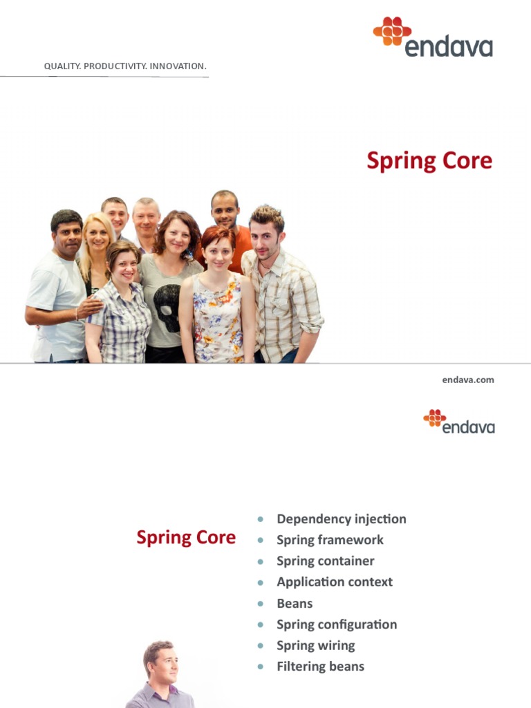 Spring Coreandboot Pdf Spring Framework Product Development