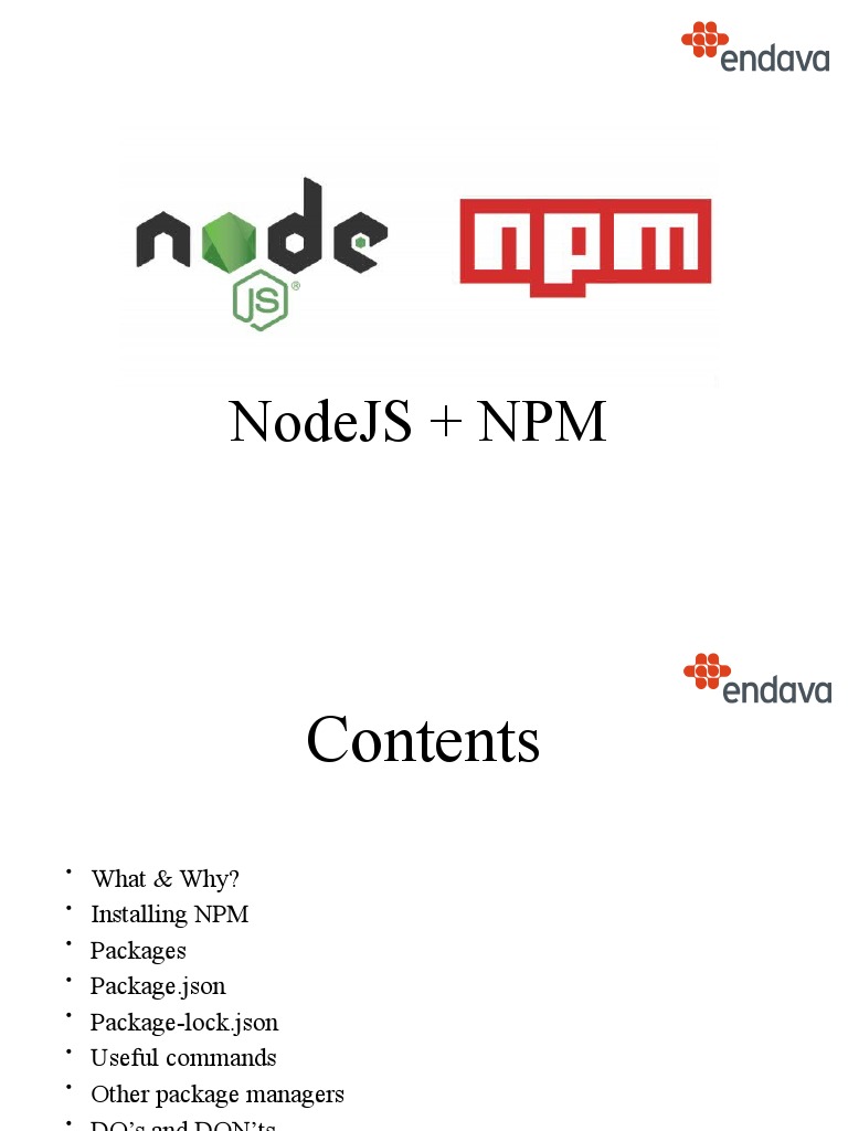 NPM Presentation 2018 | Download Free PDF | Software Repository | Operating System Technology