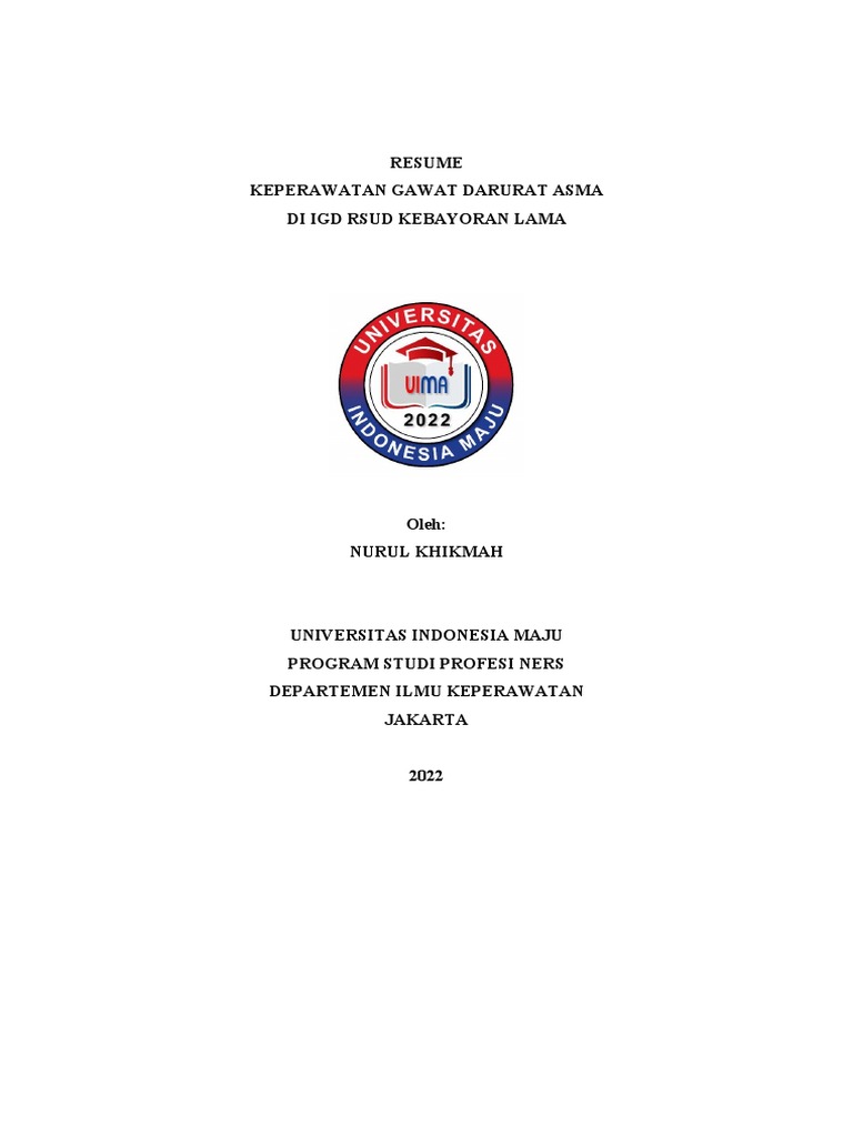 Resume KGD Asma | PDF