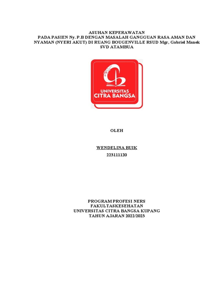 Lp Kdm Nyeri Pdf