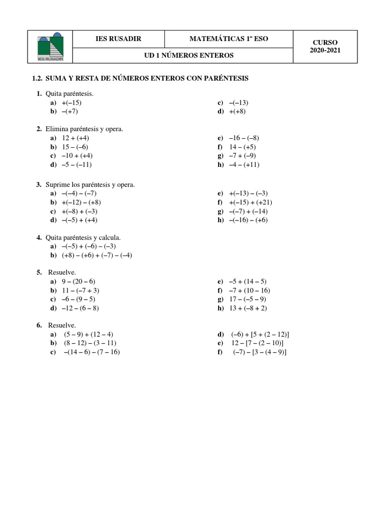 Ficha3 UD1 1ESO PDF | PDF