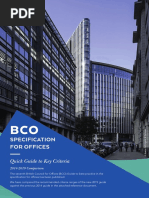 BCO 2019 Office Specification Overview | PDF | Lighting | Elevator