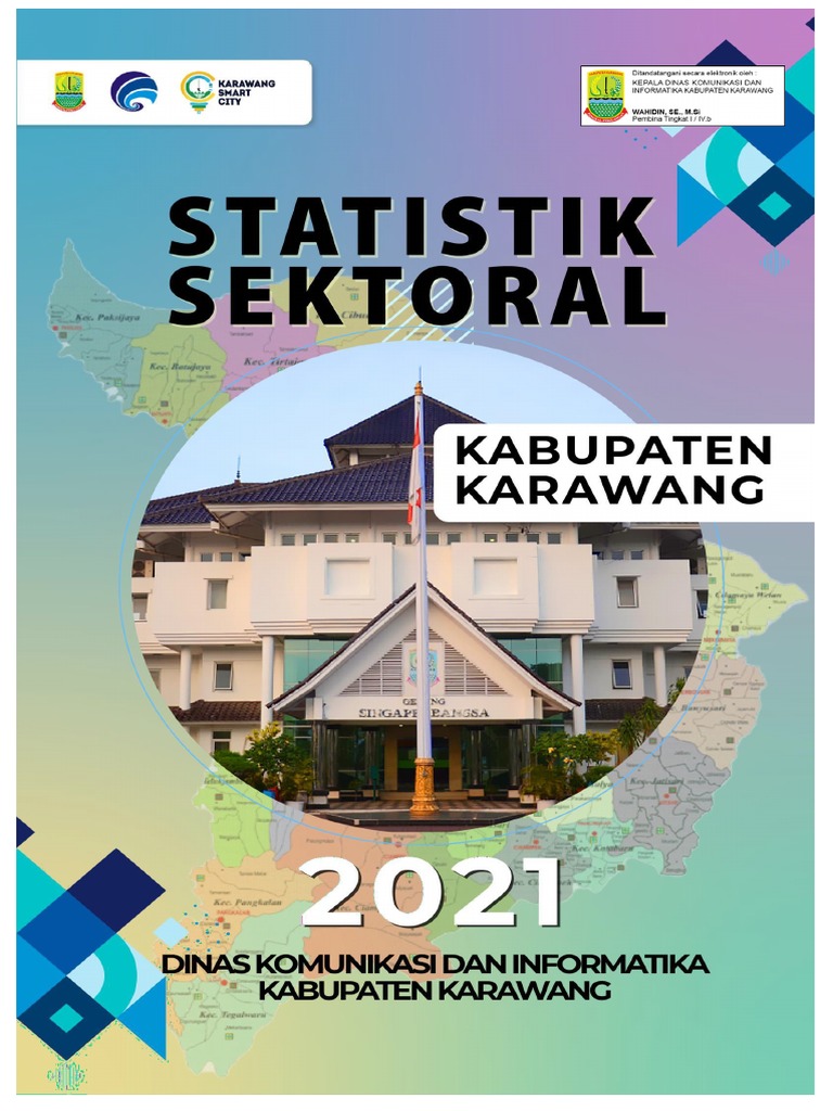 Statistik Sektoral Kab 2021 Sign PDF | PDF