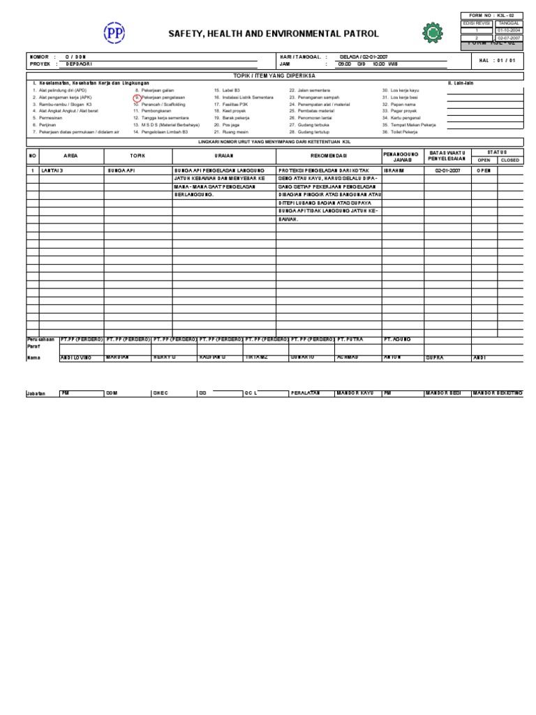 Work Permit Form | PDF