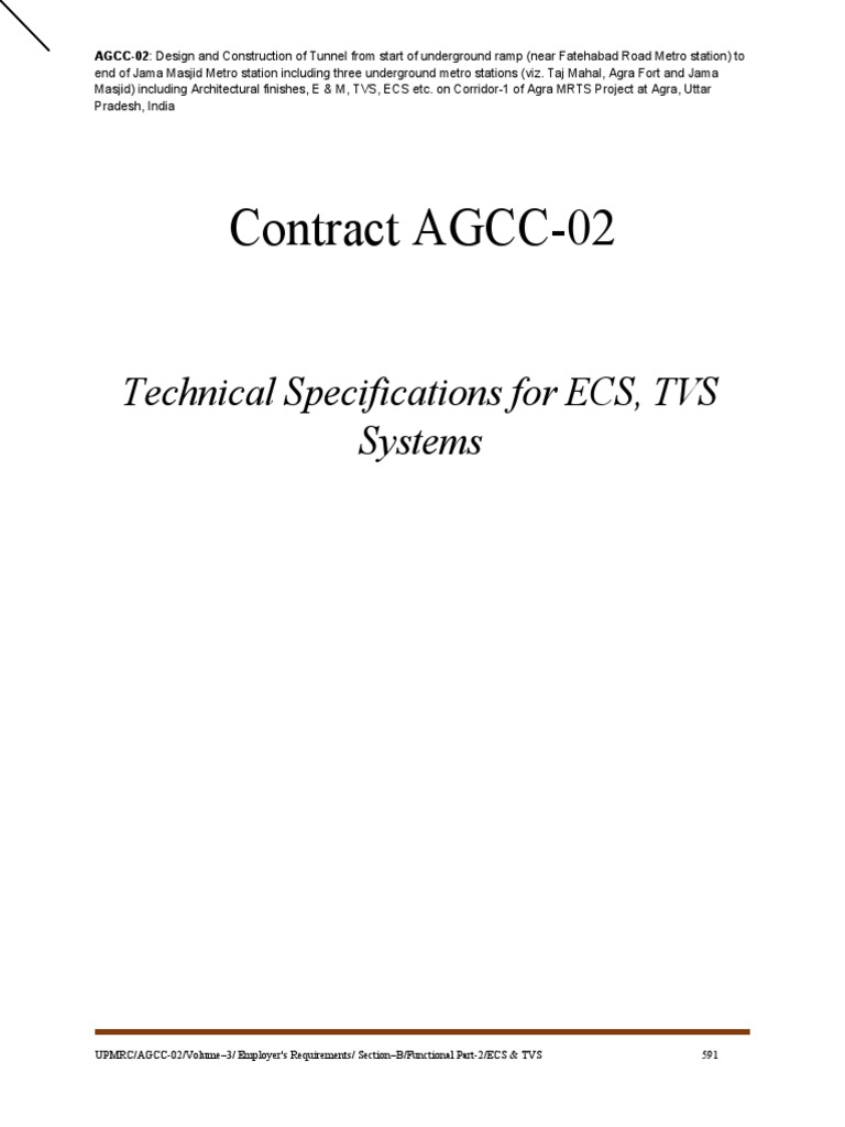 AGCC-02 Vol-3 Functional ECS & TVS Specifications | PDF | Specification ...