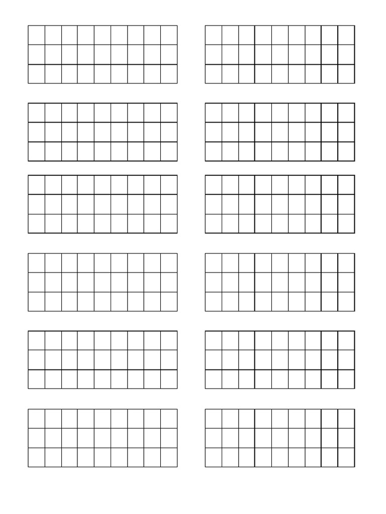 Tamb Box Template | PDF