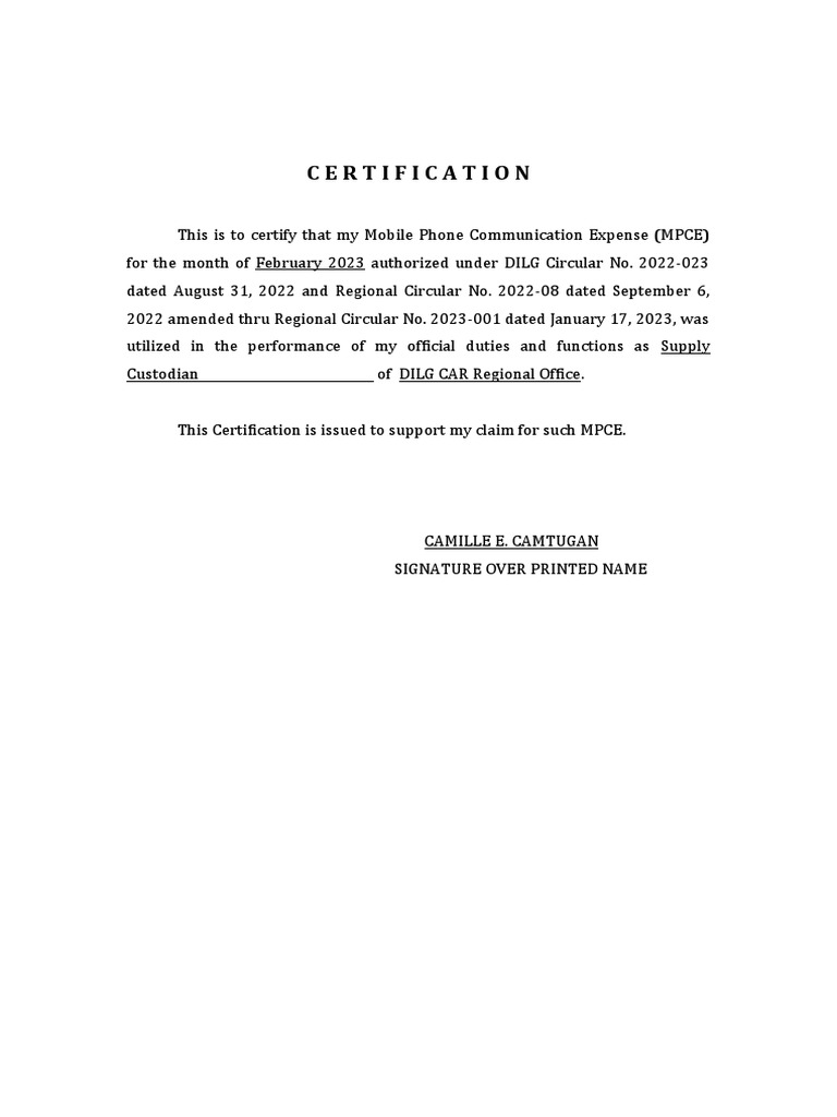 Cert Mobile | PDF | Business | Finance & Money Management