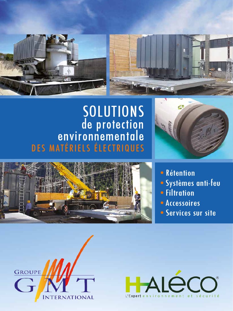 Catalogue GMT HALECO PDF | PDF | Filtration | Transformateur électrique