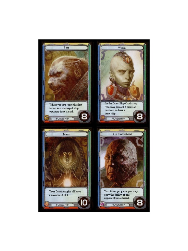 Faction Abilities in Strategy Game | PDF