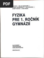 Fyzika Vzorce Pre 1. Ročník SŠ Gymnázium | PDF
