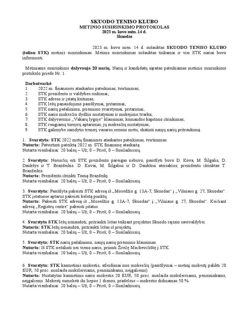 STK Metinis Protokolas | PDF