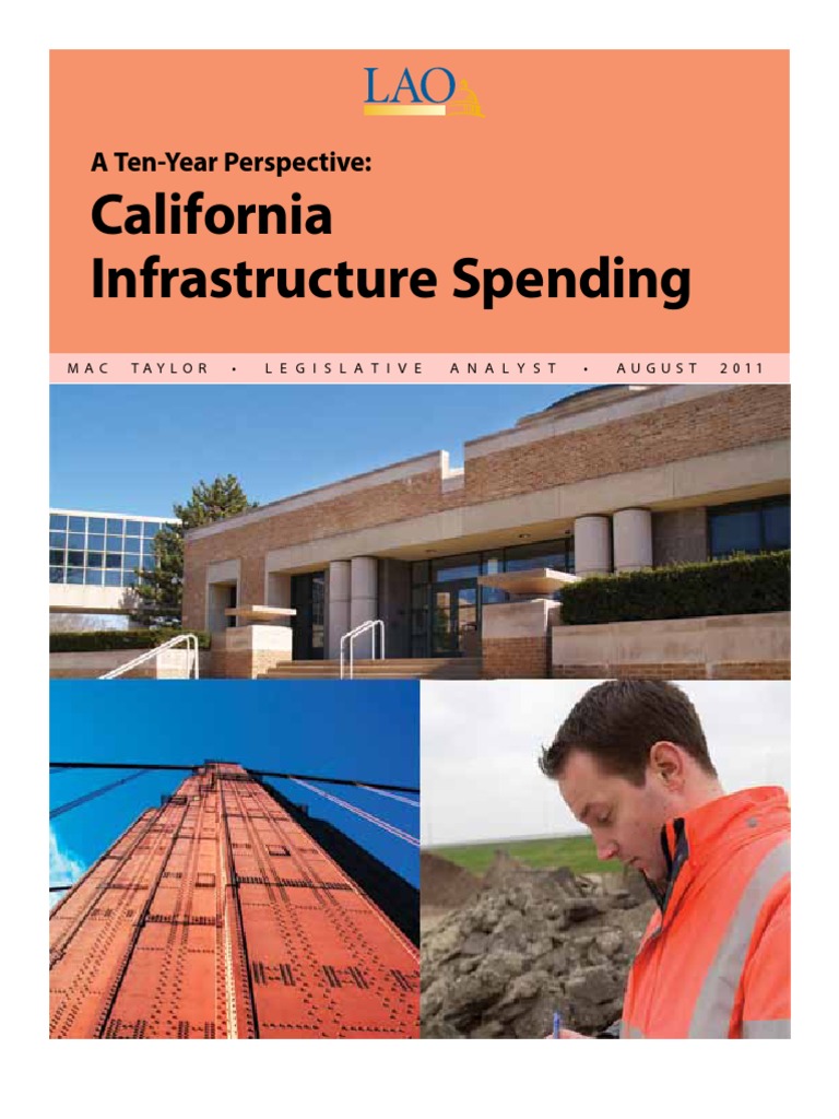CA Legislative Analyst's Office Report: California Infrastructure ...