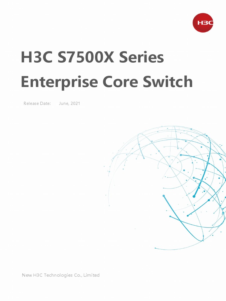 H3C S7500X Switch Series DataSheet | PDF | Virtual Private Network | Computer Network
