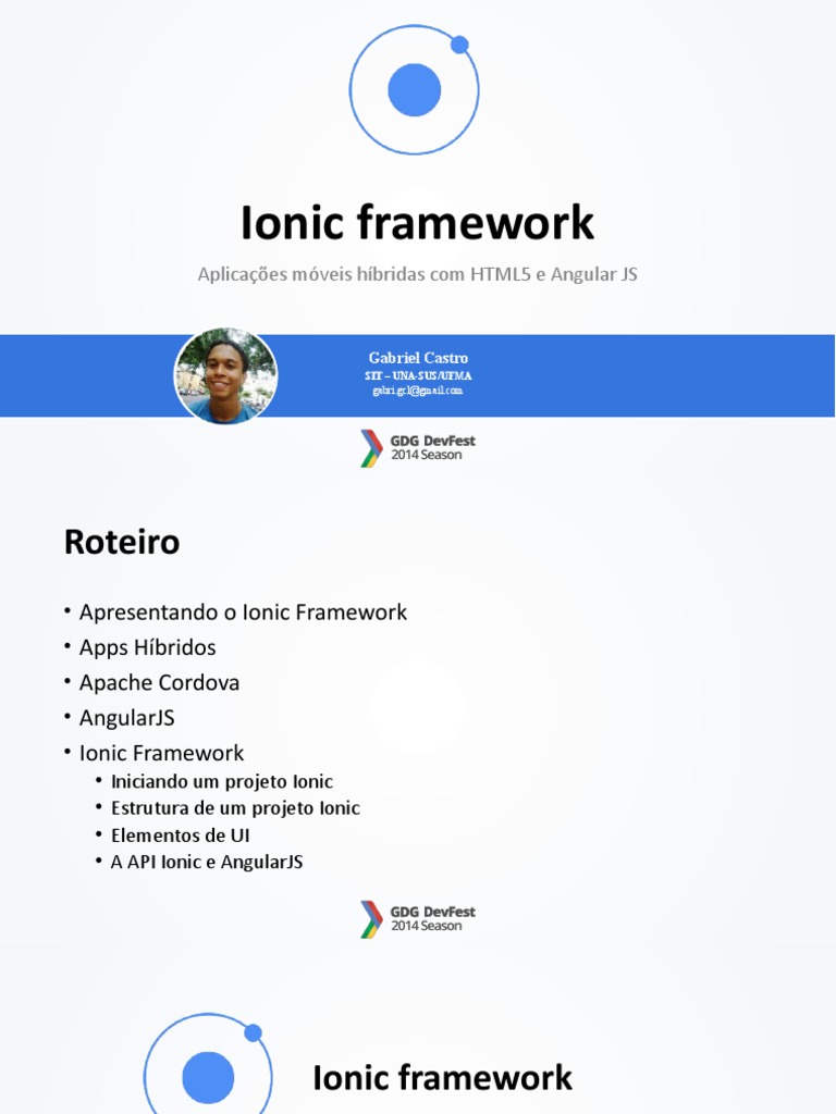 Desenvolvimento com Ionic e AngularJS | PDF | Angular JS | Aplicativo ...