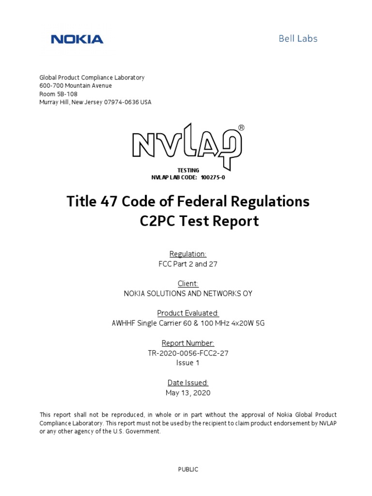 Nokia Awhhf | PDF | Bandwidth (Signal Processing) | Modulation