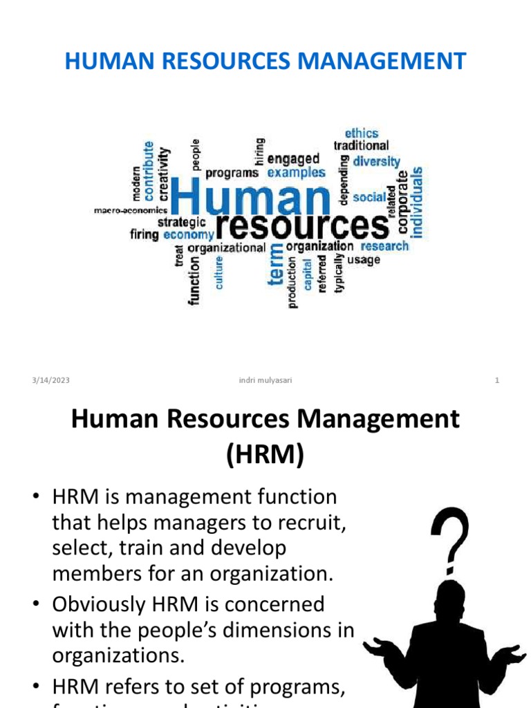 Human Resources Management PDF | PDF | Human Resource Management | Human Resources