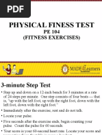 YMCA Step Test1 | PDF | Heart Rate | Clinical Medicine