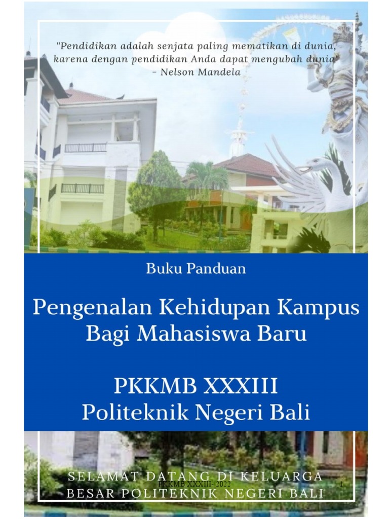 Buku Panduan PKKMB 2022 | PDF