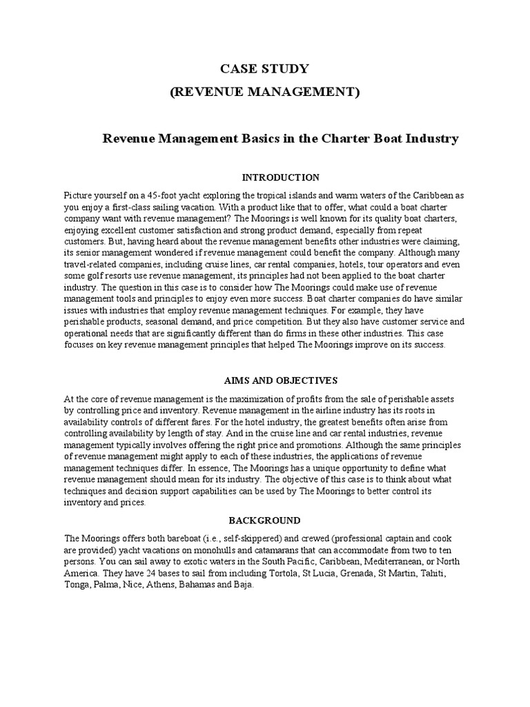 Case Study-6th Sem | PDF | Demand