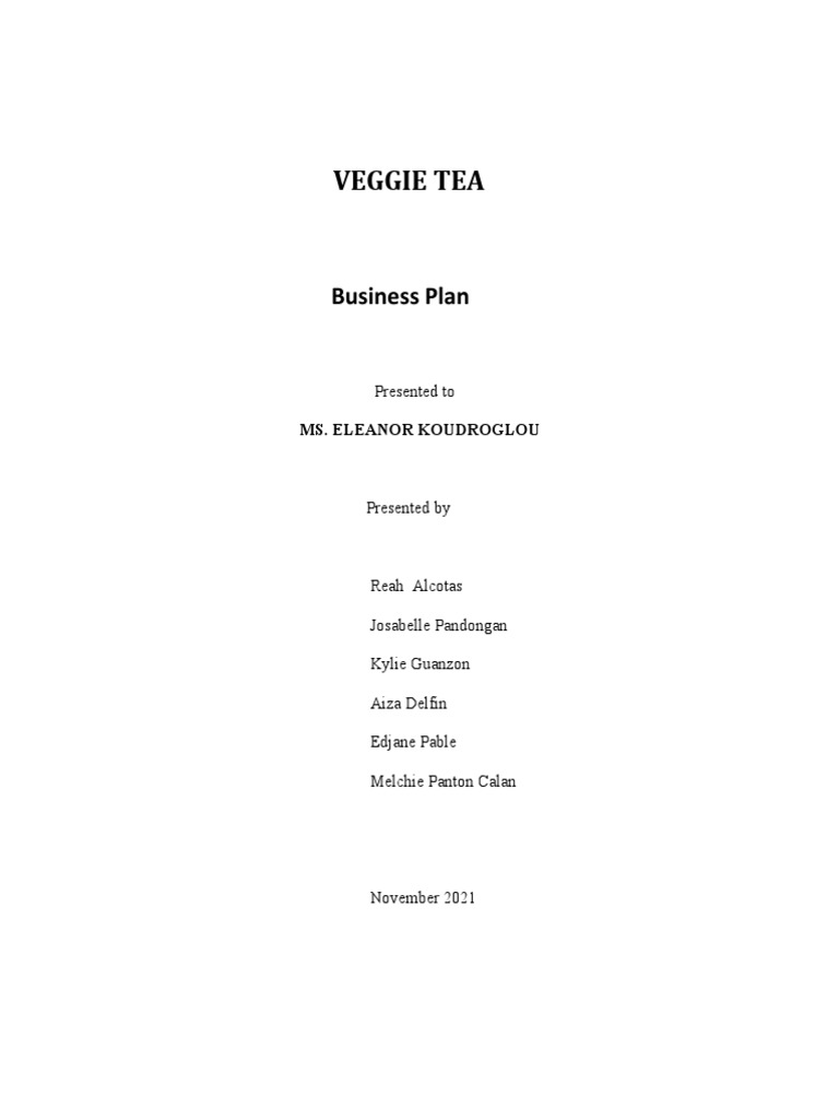 Business Plan Pdf Marketing Expense