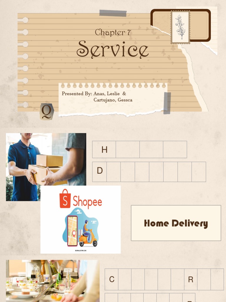 Chapter 7 Service. | PDF | Restaurants | Cafeteria