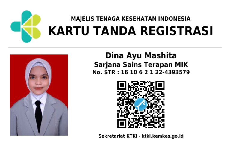 Kartu Tanda Registrasi Tenaga Kesehatan | PDF | Kesehatan Holistik