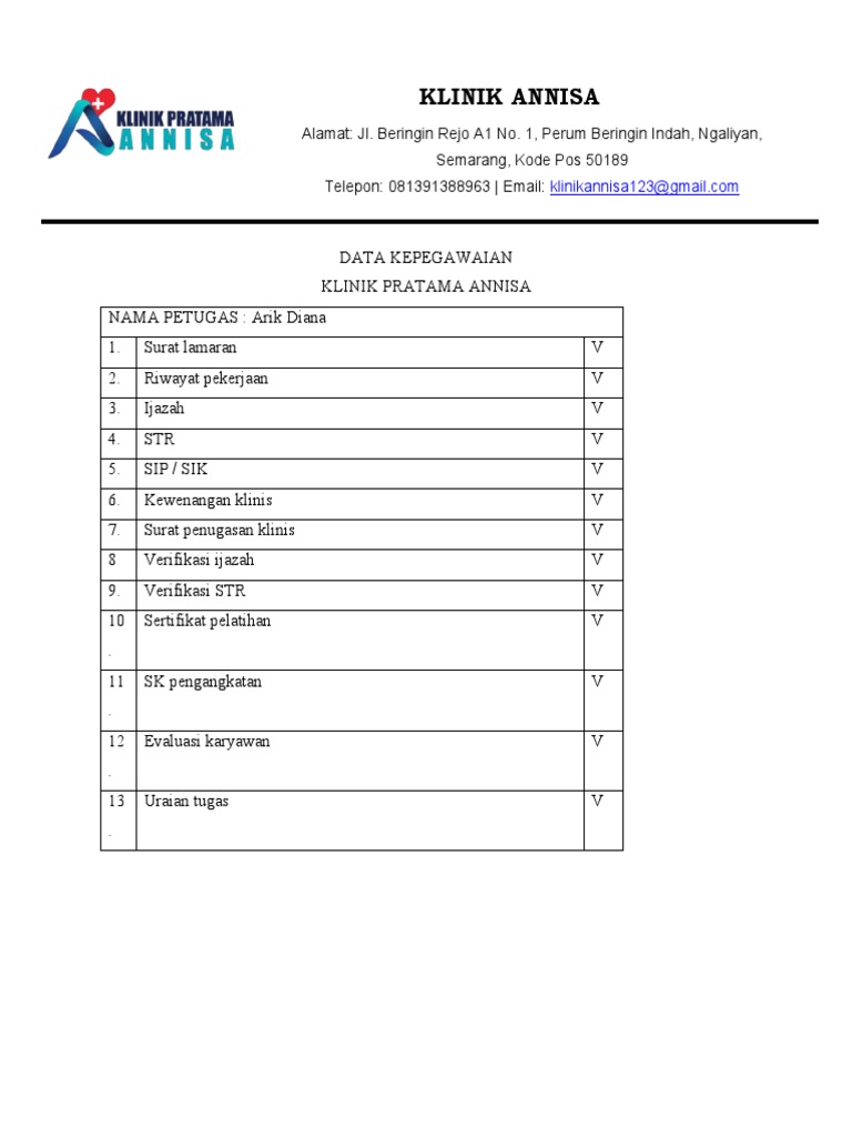 PKP 9 Data Kepegawaian | PDF