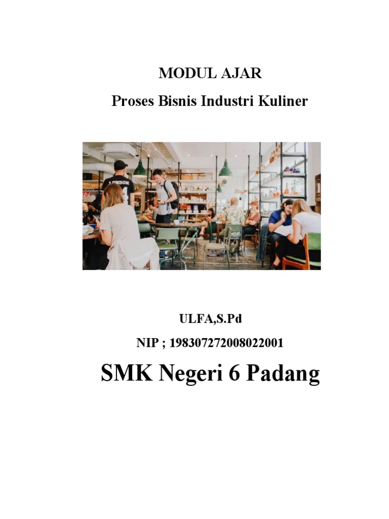 MOJAR REVISI BARU-dasar2 Kuliner-Ulfa | PDF