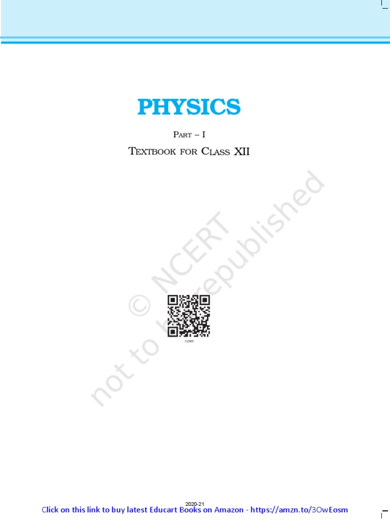 12 Physics 1 PDF | PDF | Electromagnetism | Magnetic Field