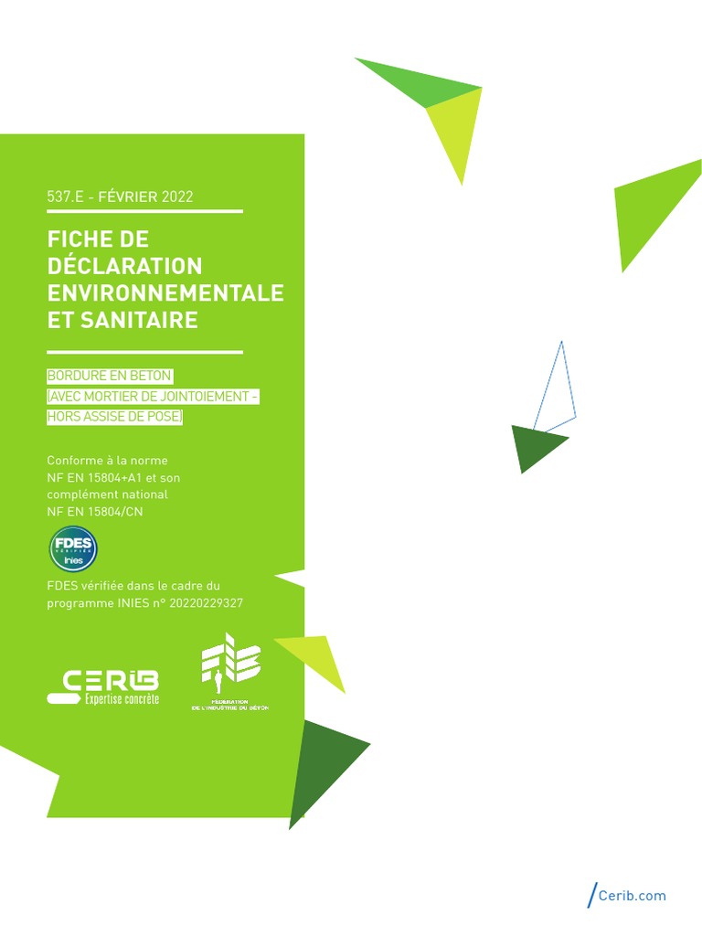 537.E FDES Bordure | PDF