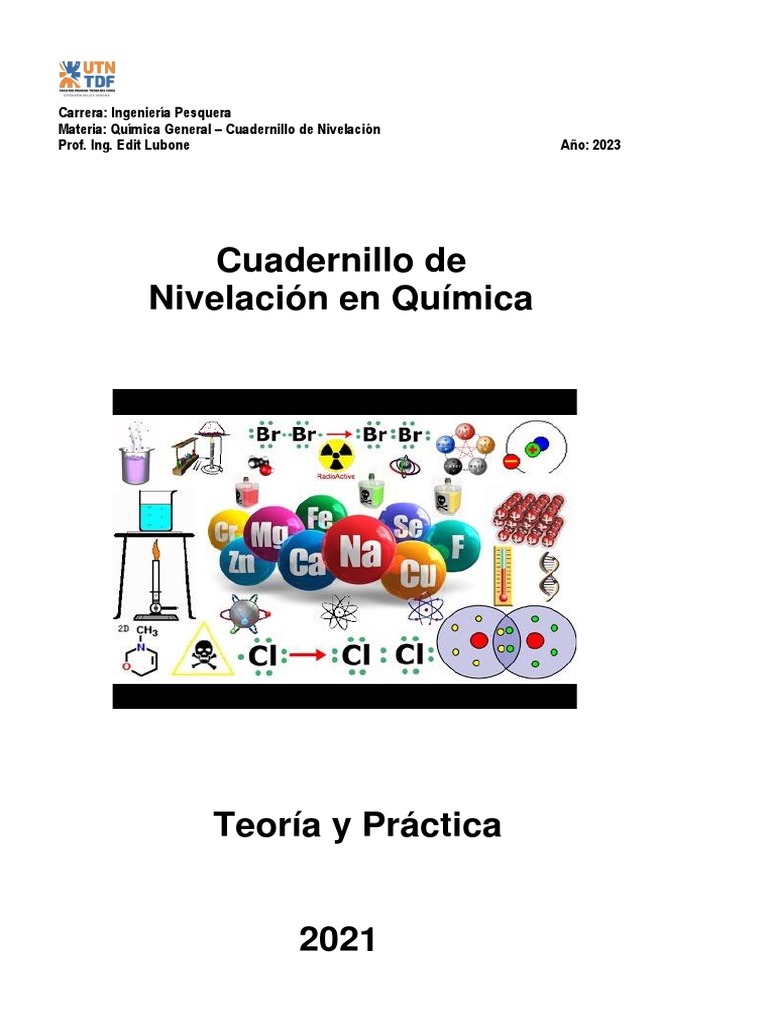 Cuadernillo Nivelación Quimica 1 Descargar Gratis Pdf Mezcla