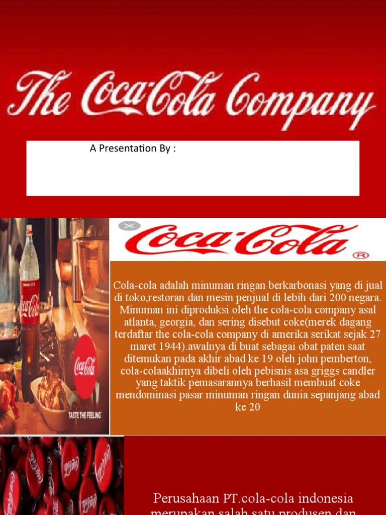 Cola Cola | PDF